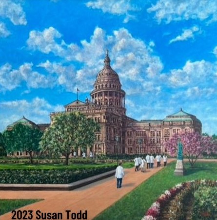 “First Tuesdays at the Capitol” Painting